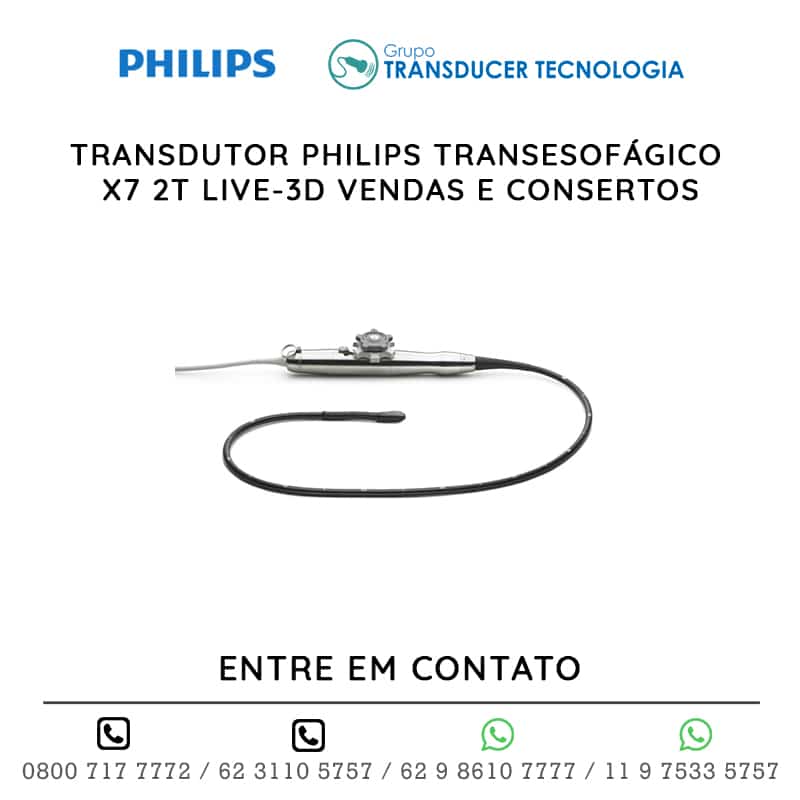 TRANSDUTOR PHILIPS TRANSESOFAGICO XT 27 LIVE 3D – VENDAS E CONSERTOS ...